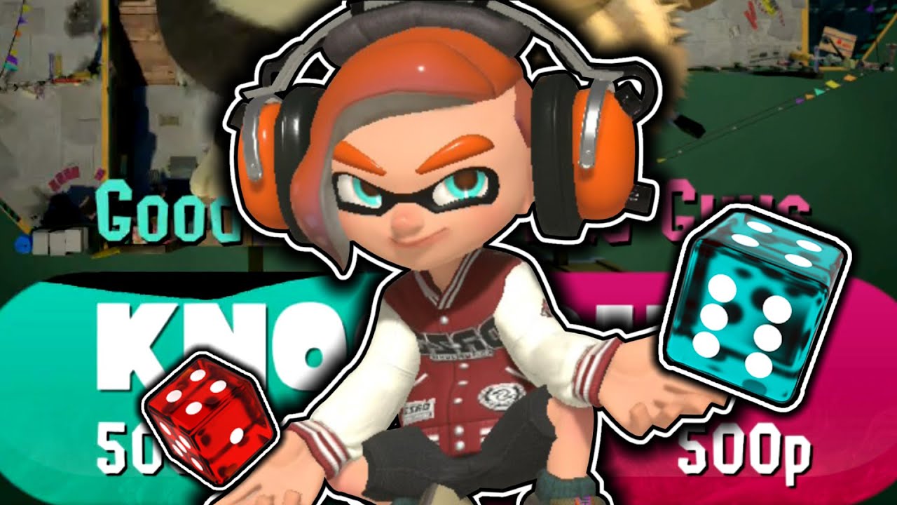 Letting a Dice Roll Determine How Well I Do in Splatoon - YouTube