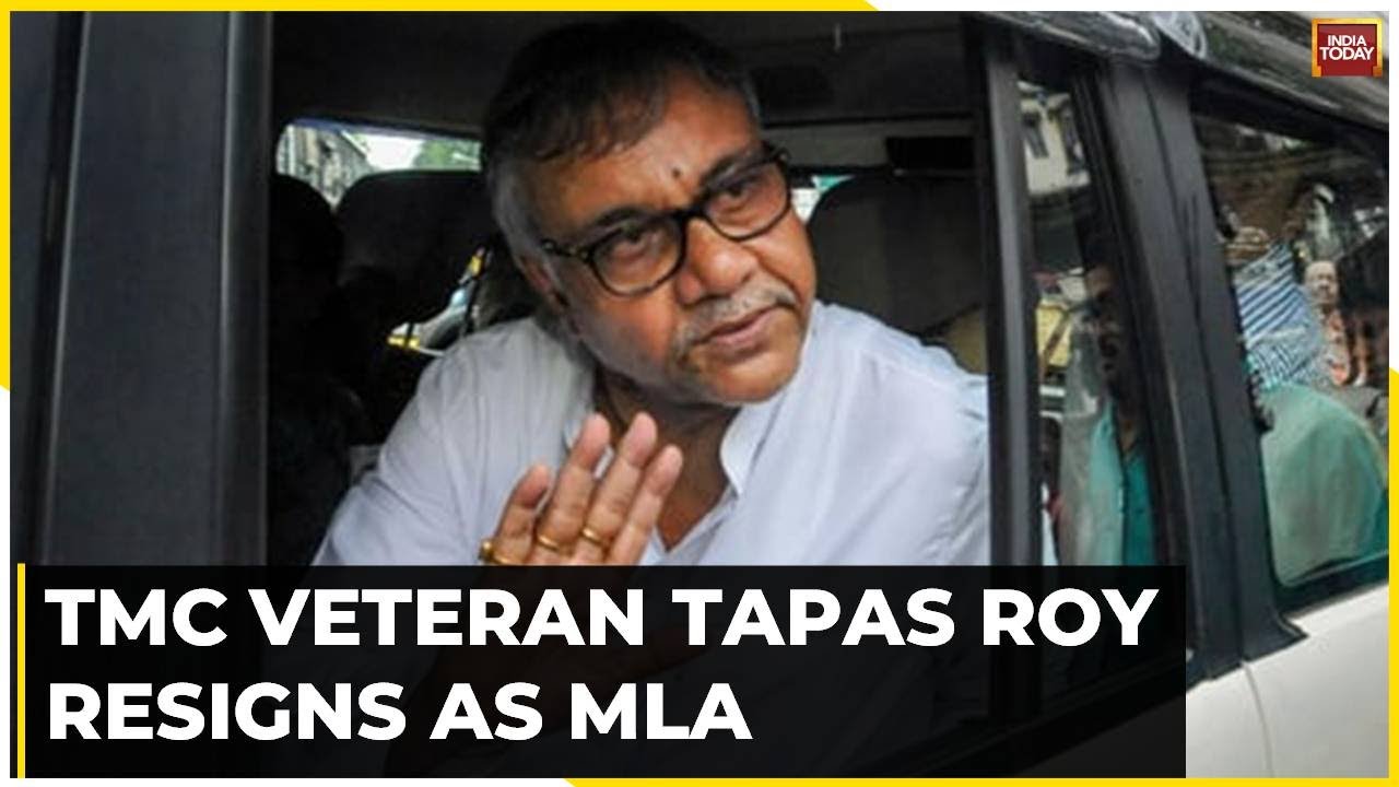 Senior TMC Leader Tapas Roy Resigns Ahead of Lok Sabha Elections - YouTube