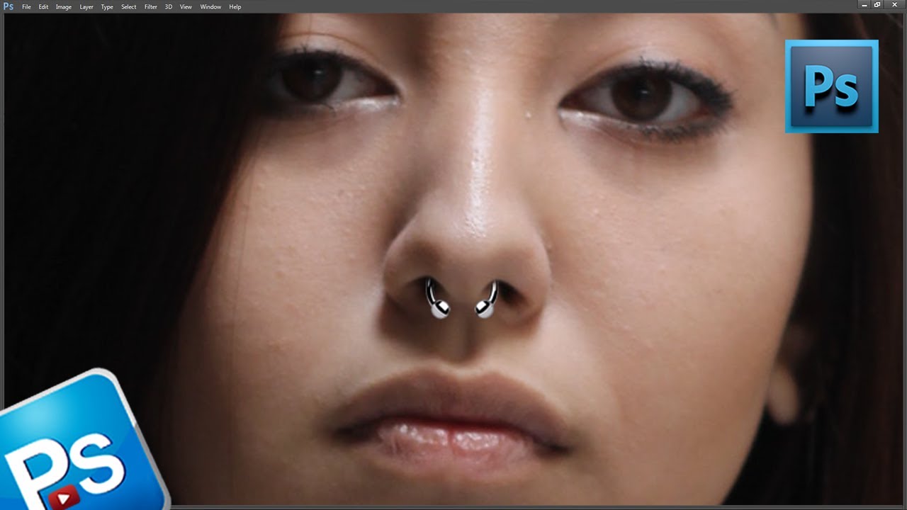 Photoshop para Blogueiras - Como colocar piercing em uma foto no ...