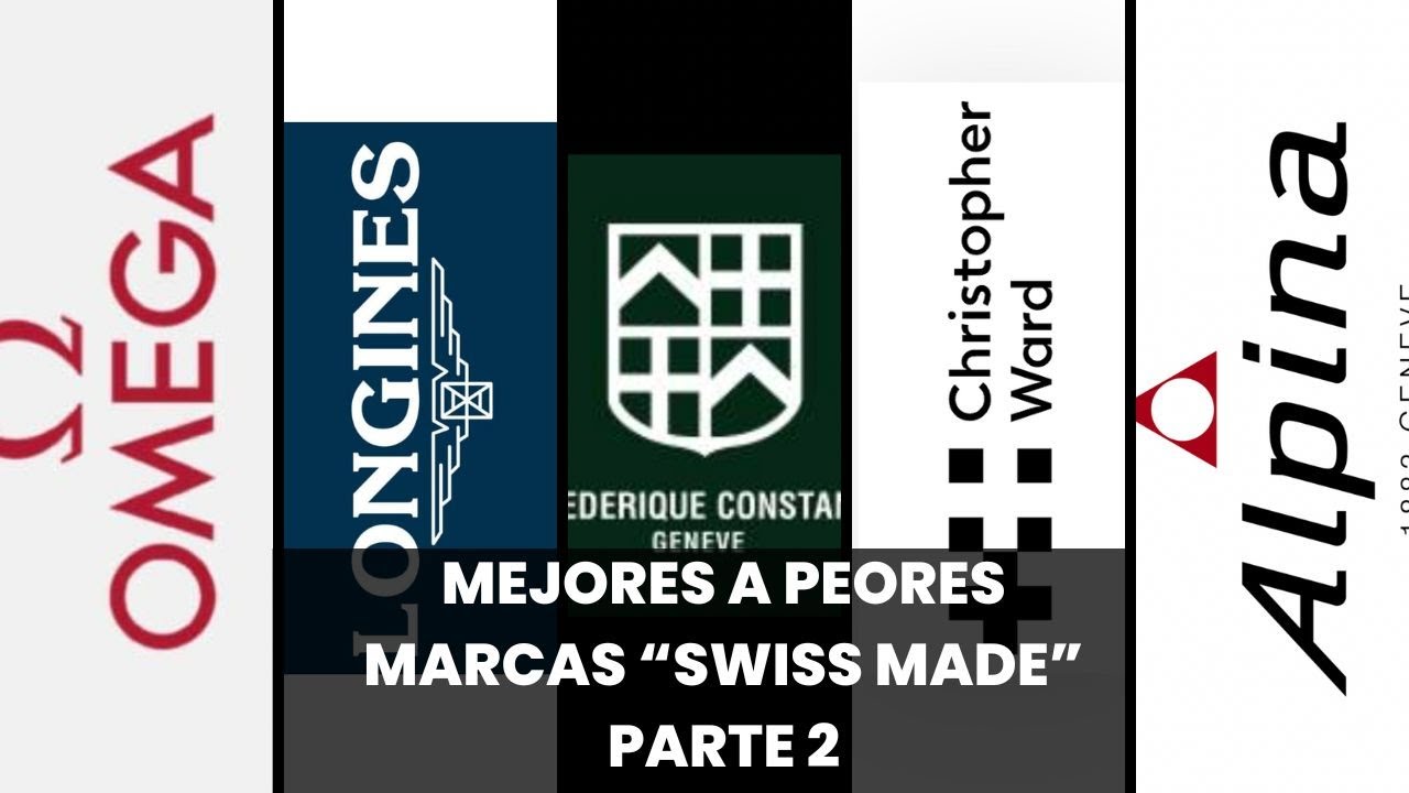 ¿Qué marcas de relojes hechos en Suiza valen la pena? (parte 2) - YouTube
