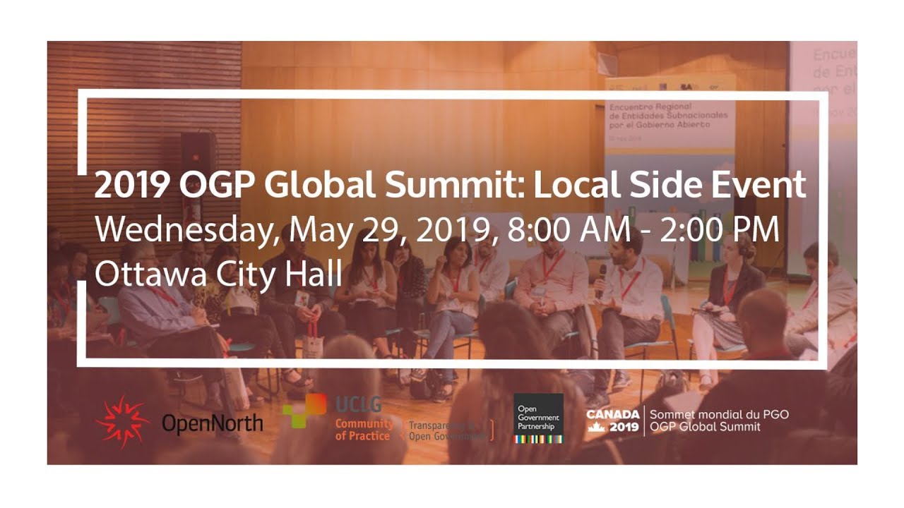 2019 OGP Global Summit: Local Side Event - YouTube