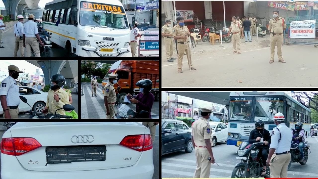 Hyderabad Police in Action | IND Today | 17-05-2021 - YouTube