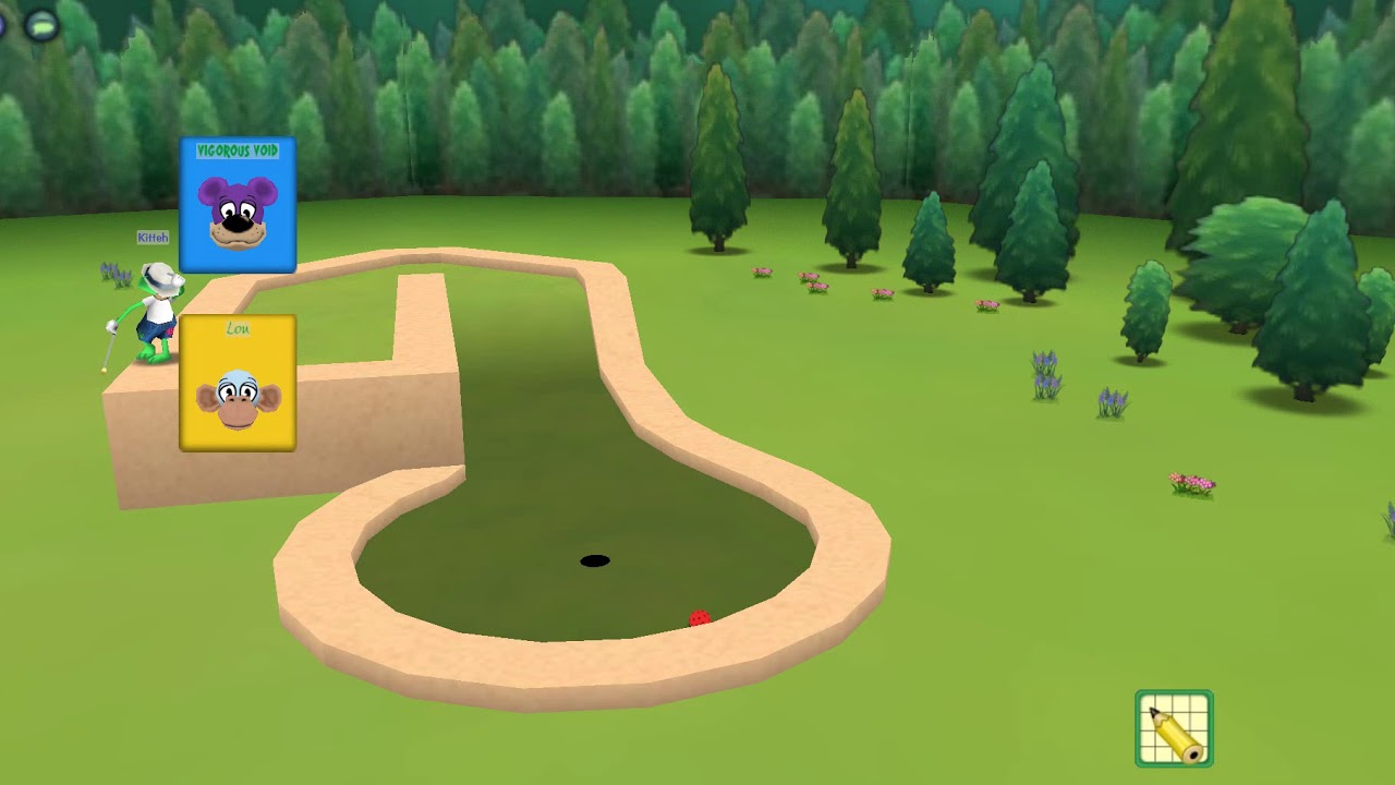 FULL Toontown Walkthrough: Golfing - Round 102 - YouTube