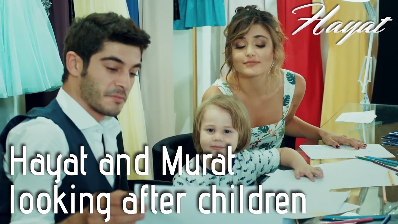 Hayat and murat's struggle to take care of a child | Hayat (Hindi ...