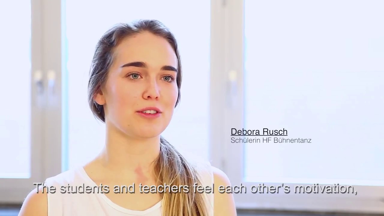 Debora Rusch - Trailer HF Bühnentanz - YouTube