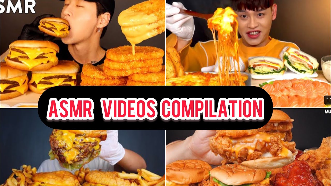 АСМР ЕДА | ASMR EATING | Mukbang | Eating show compilation - YouTube