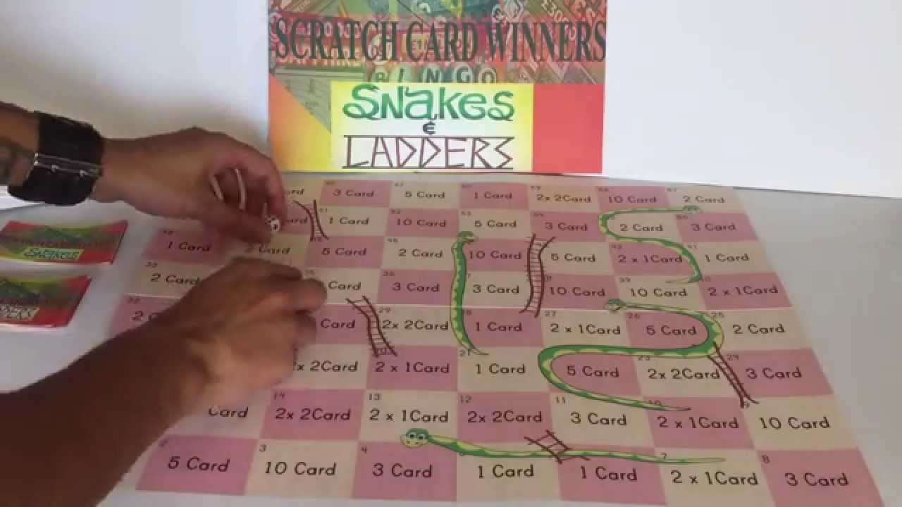 Scratch Card Winners Snakes and Ladders Episode 9 - YouTube