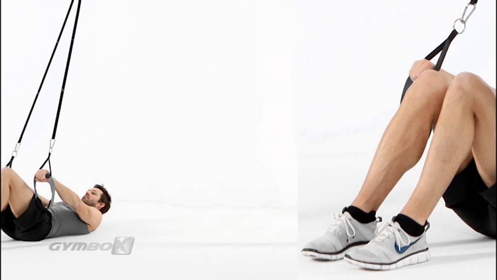 Schlingentraining Übung Bauch "Suspension Training Exercise Assisted ...