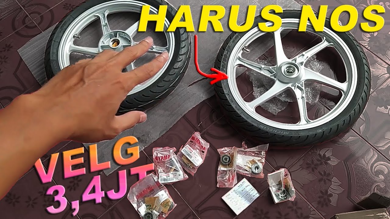 Velg Jupiter CW 2005 PNP F1ZR + Bearing Bosh Original Yamaha F1ZR - YouTube