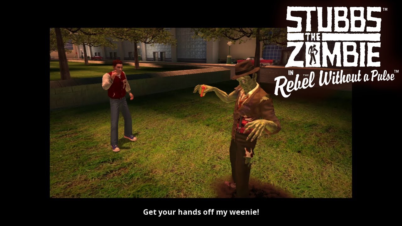 Stubbs the Zombie in Rebel Without a Pulse Gameplay Preview - Classic ...