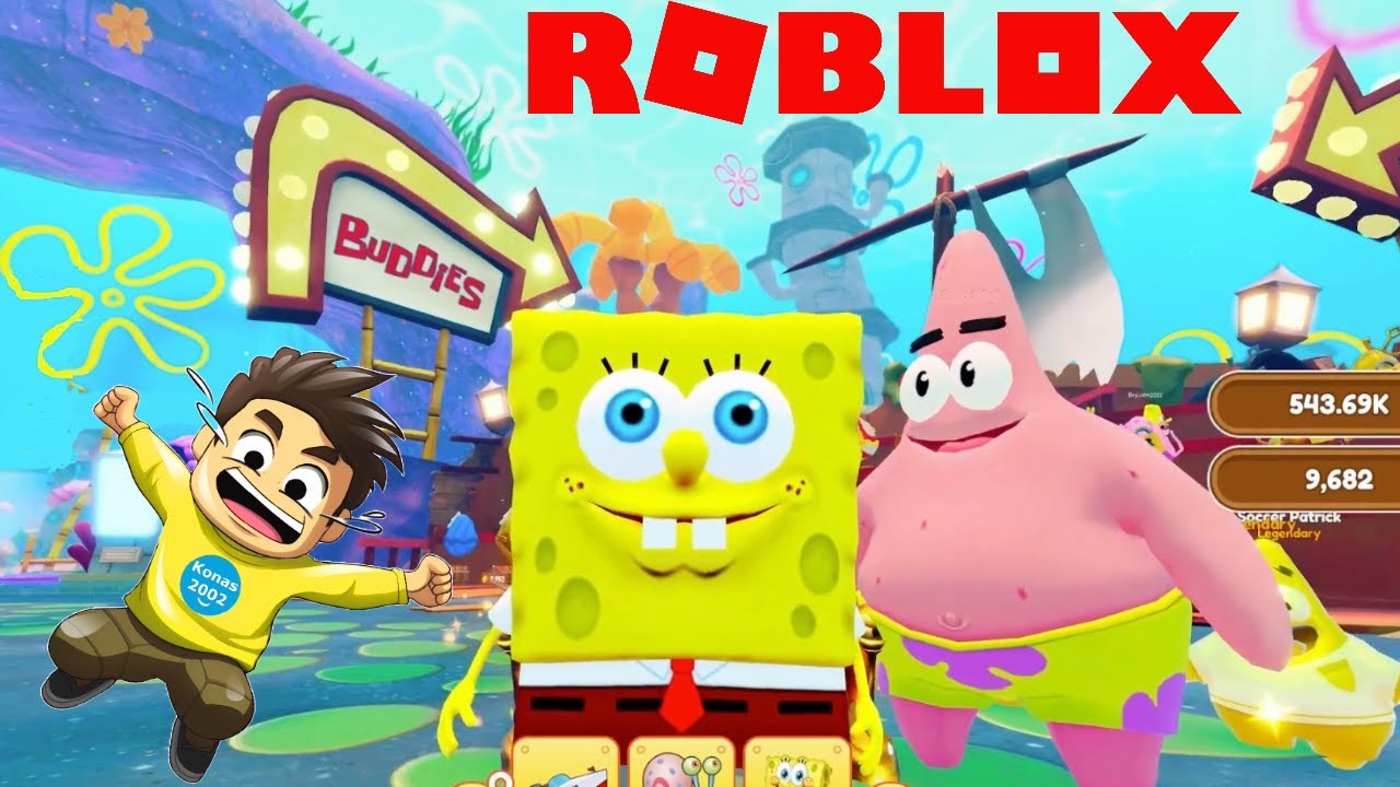 ROBLOX SPONGEBOB SIMULATOR ! || Roblox Gameplay || Konas2002 - YouTube