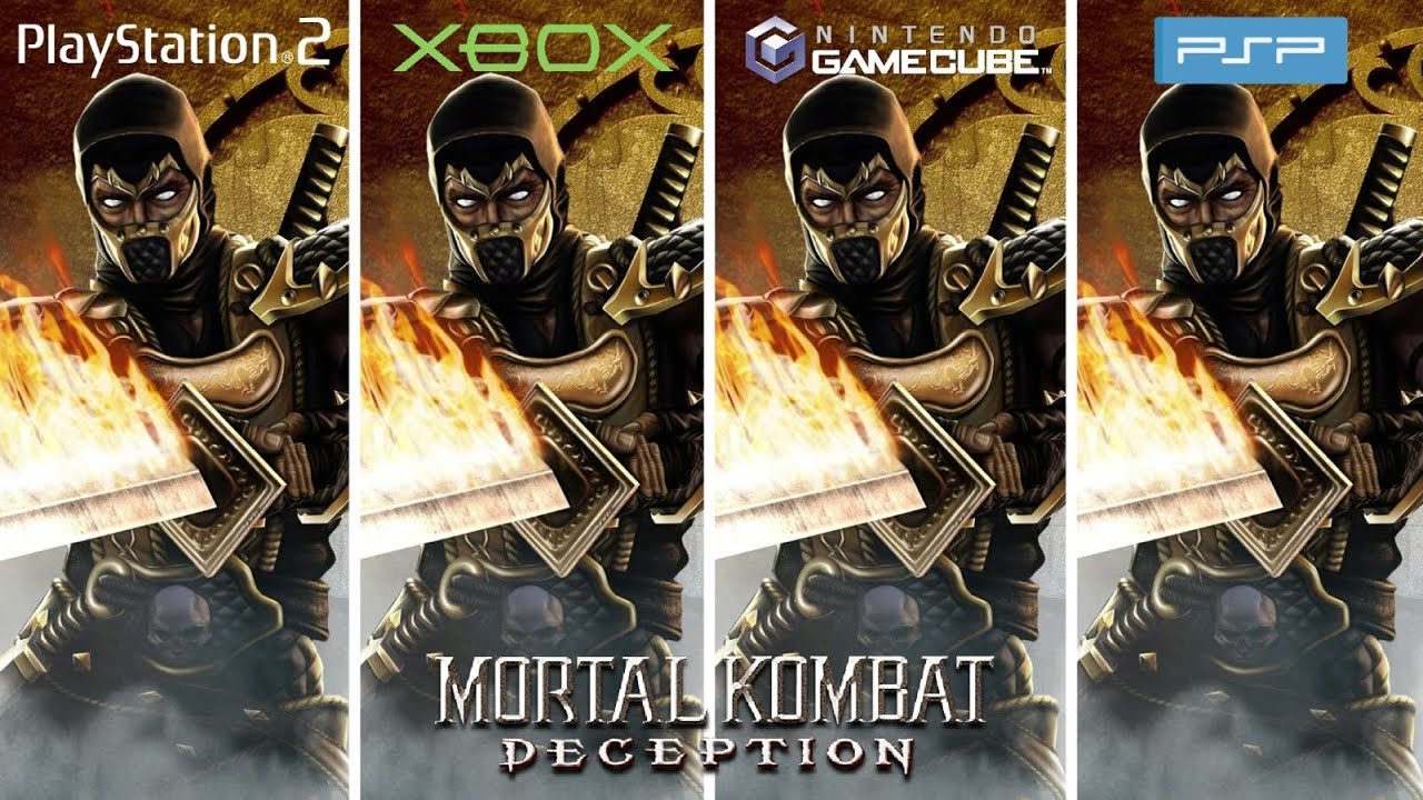 Mortal Kombat: Deception [2004] PS2 vs Xbox vs GameCube vs PSP ...