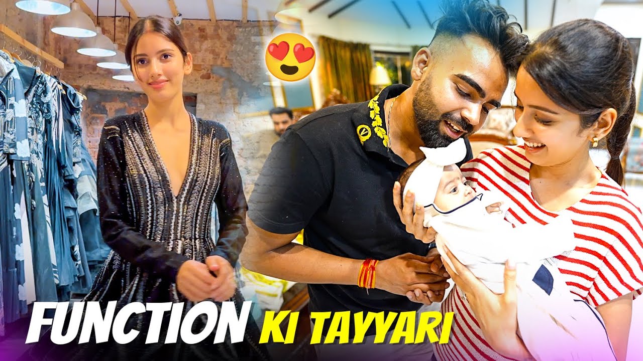 New Lehanga Function ki Full Tayyari Chal rahi hai 😍| Tuba is soo Cute ...