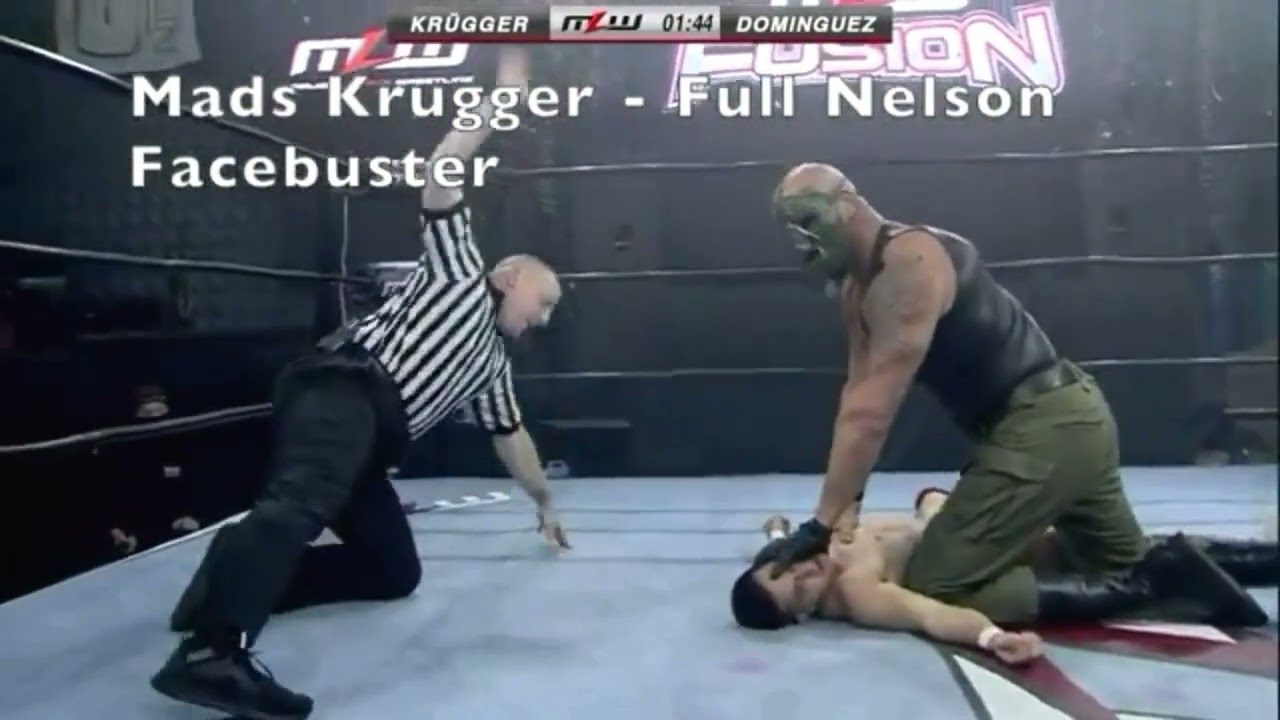 MLW Finisher : Mads Krugger (plus) Logan Creed - YouTube