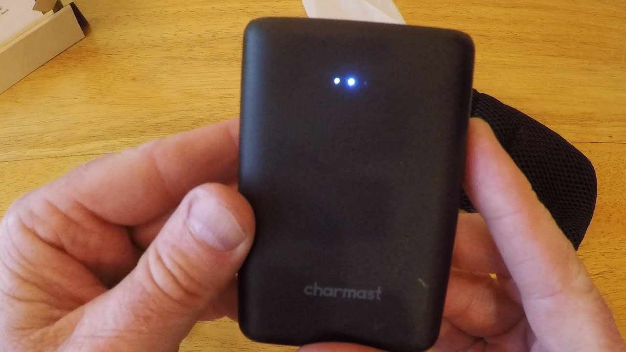 Charmast 10400Mah Mini Power Bank Test and Review - YouTube