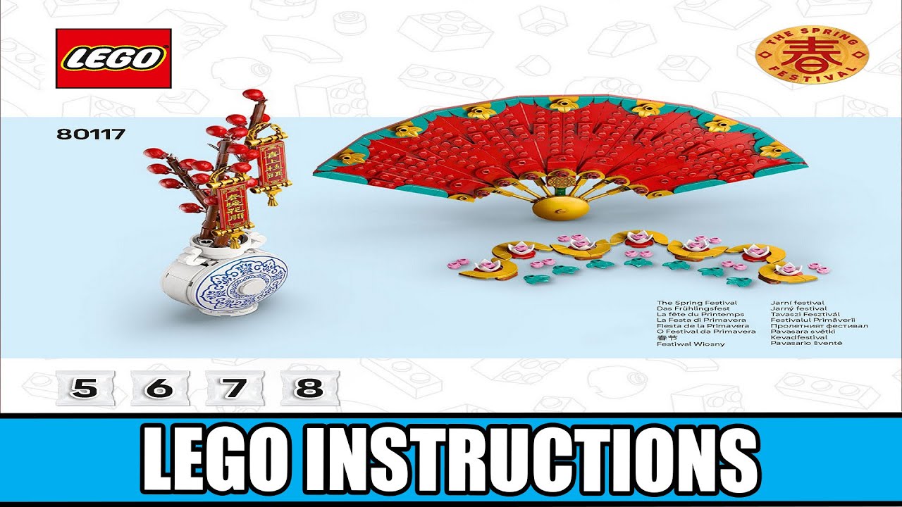 LEGO 80117 Instructions - Chinese Traditional Festival - Good Fortune ...