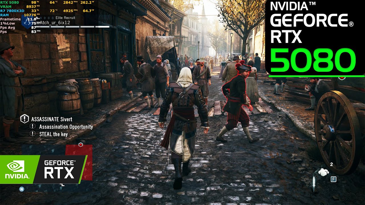 Assassin's Creed Unity | RTX 5080 16GB ( 4K Maximum Settings ) - YouTube
