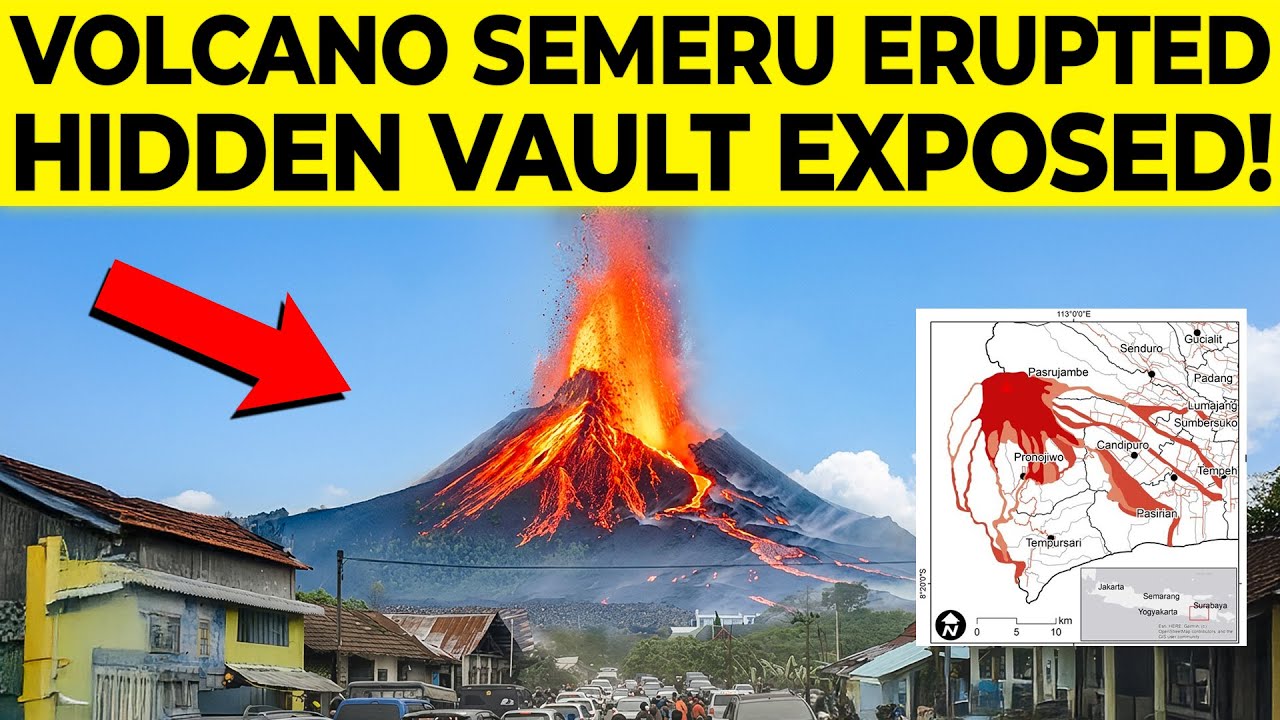 Volcano Semeru ERUPTION REVEALED a Fault No One Knew Existed — Could ...
