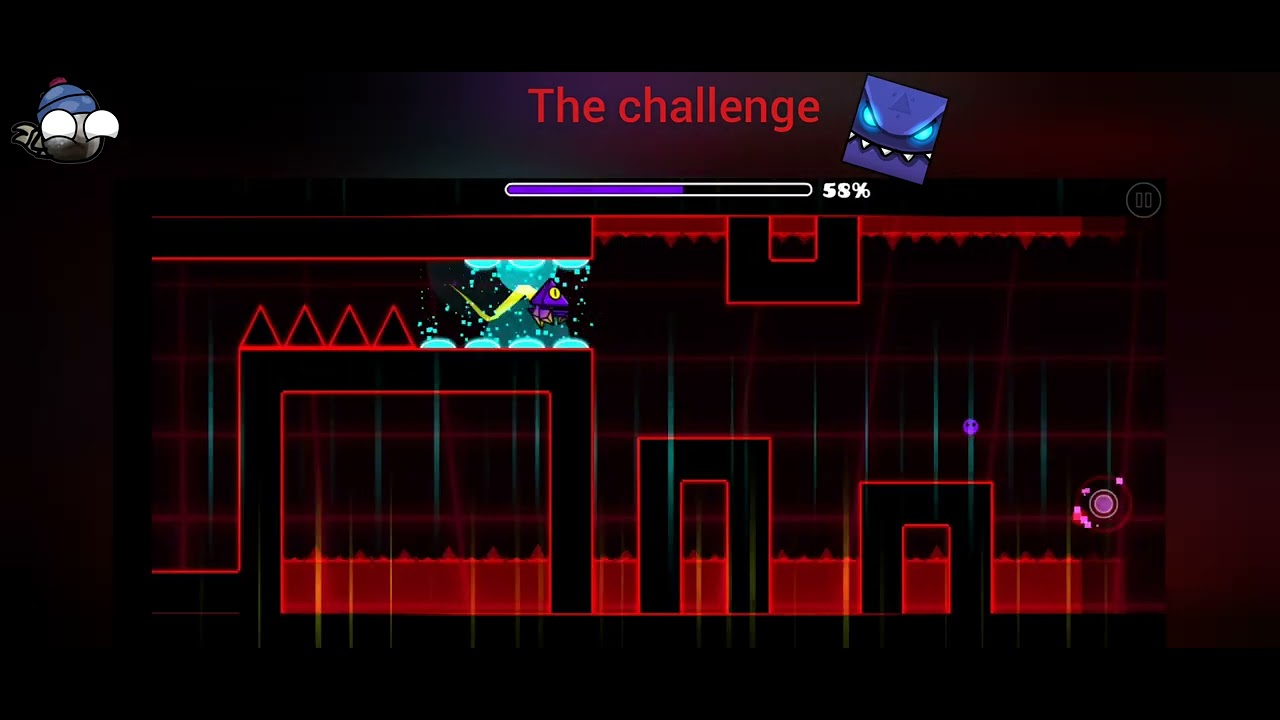 The challenge (geometry dash) the vaults of secrets #gd #fpyシ #games ...