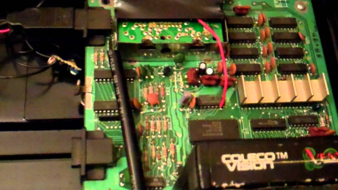 ColecoVision Audio Video Modification Attempt #2 - Success - YouTube