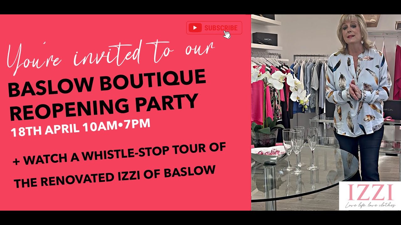 You're Invited to Izzi of Baslow's Reopening Party + Take a Whistle ...