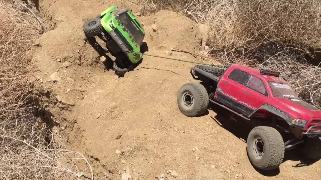 Slash 2wd & Axial Crawl Sesh - YouTube