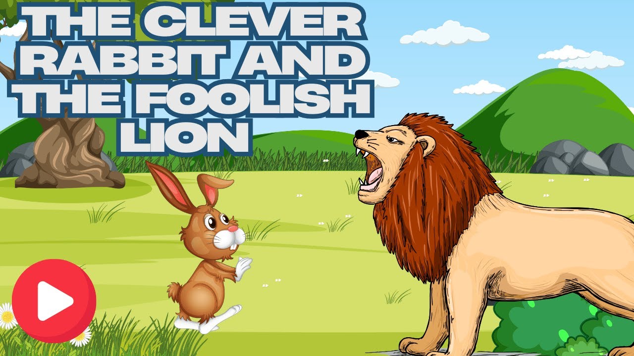 The Clever Rabbit and the Foolish Lion | Panchatantra Moral Story ...