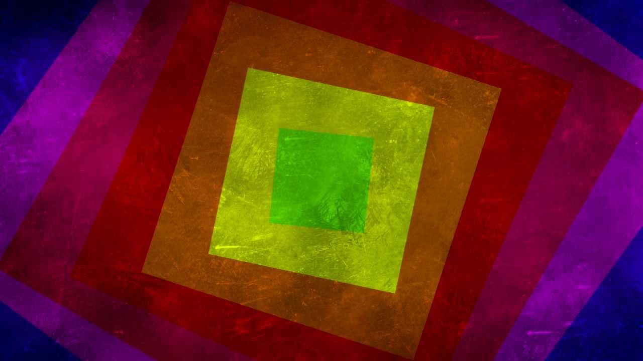 Colorful Squares Spinning - HD Background Loop - YouTube