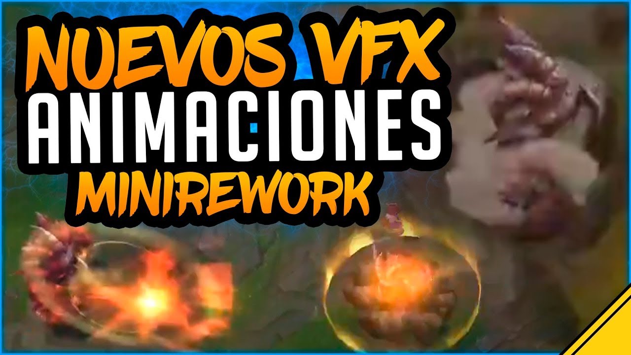 NUEVOS EFECTOS ANIMACIONES para MALPHITE mini REWORK | Noticias LoL ...
