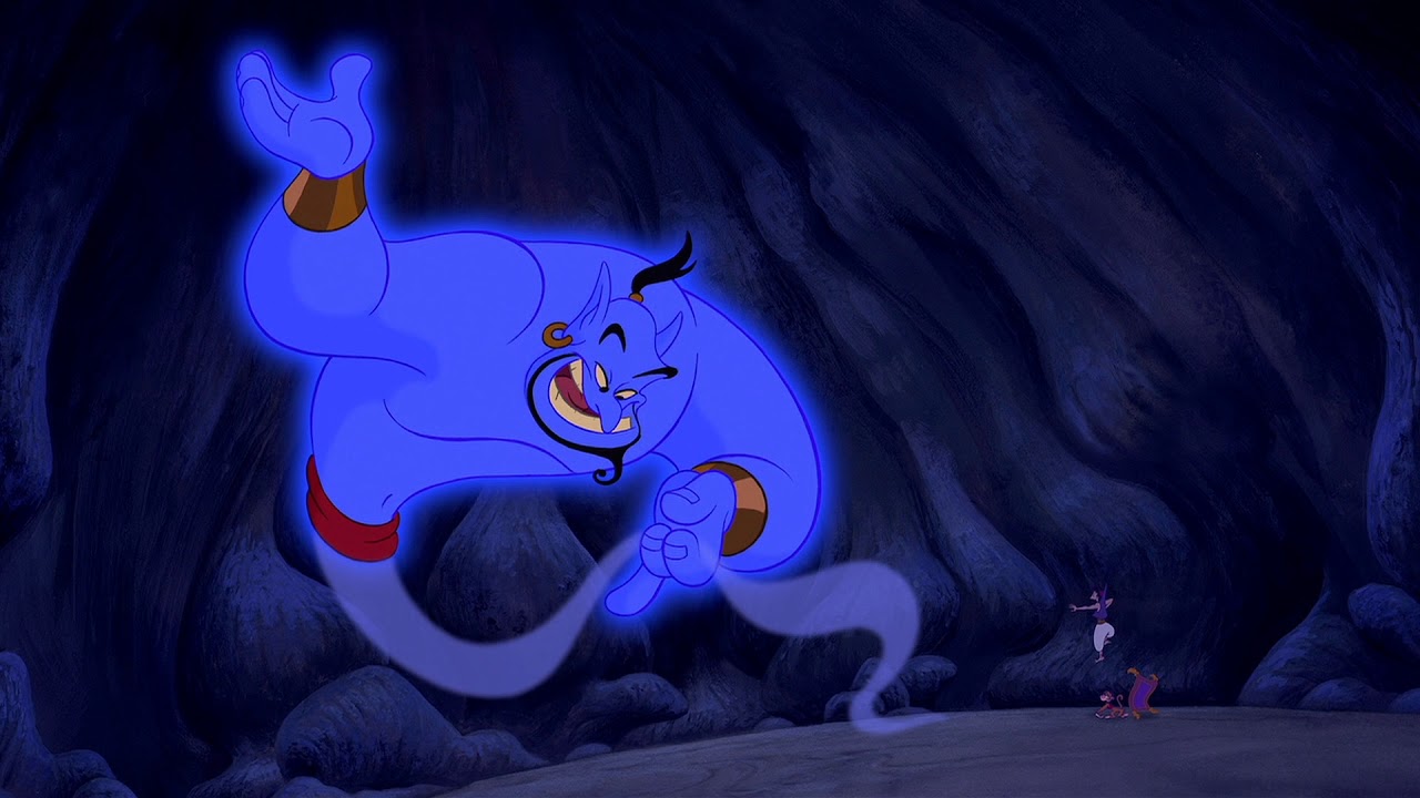Aladdin møder Genie for første gang (Dansk) (FullHD) - YouTube