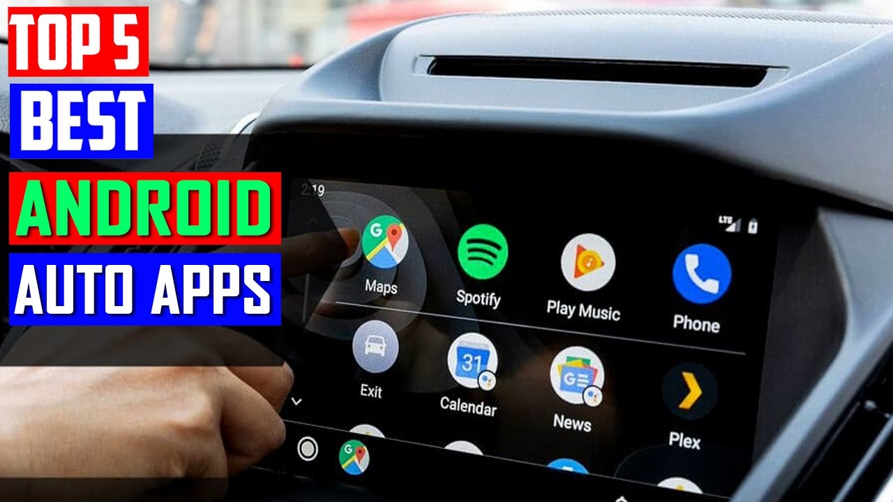 Top 5 best android auto apps | android auto wireless | Top 5 best ...