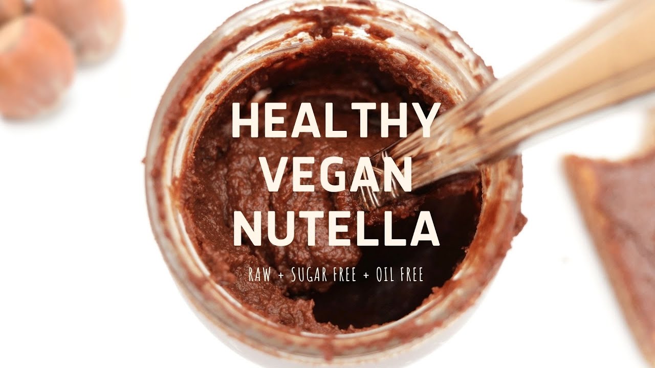 Homemade Vegan Nutella - Oil Free - Sugar Free - Kosher for Pesach ...