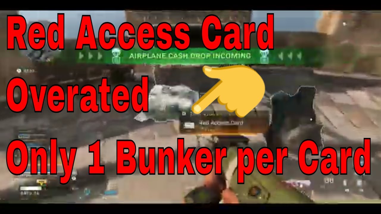 CALL OF DUTY : Modern Warfare : Plunder : Red Access Card - YouTube