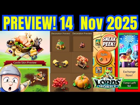 Lords Mobile – 14 November 2025 Update: New packs, events & monsters ...