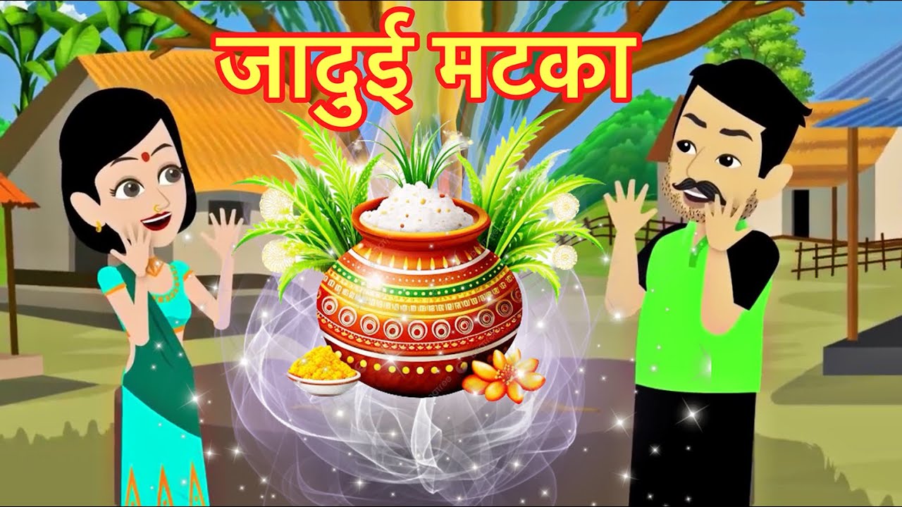 जादुई मटका | MAGICAL POT | HINDI KAHANIYA | BEDTIME STORIES - YouTube