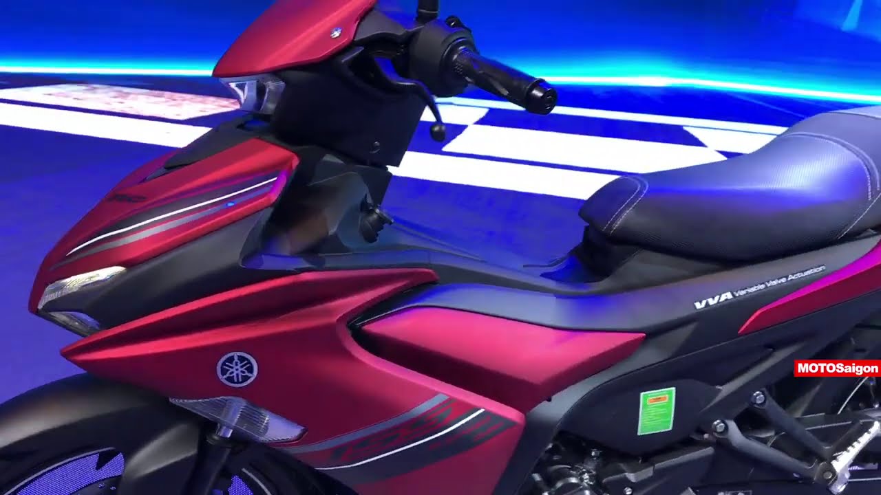 Chi tiết Exciter 155 RC cao cấp màu đỏ nhám giá bán 50 triệu đồng - YouTube