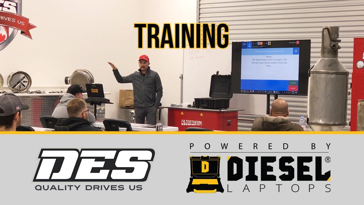 DES hosting diesel tech training classes powered by Diesel Laptops ...