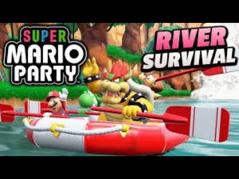 Super Mario Party - Gameplay "River Survival" - YouTube