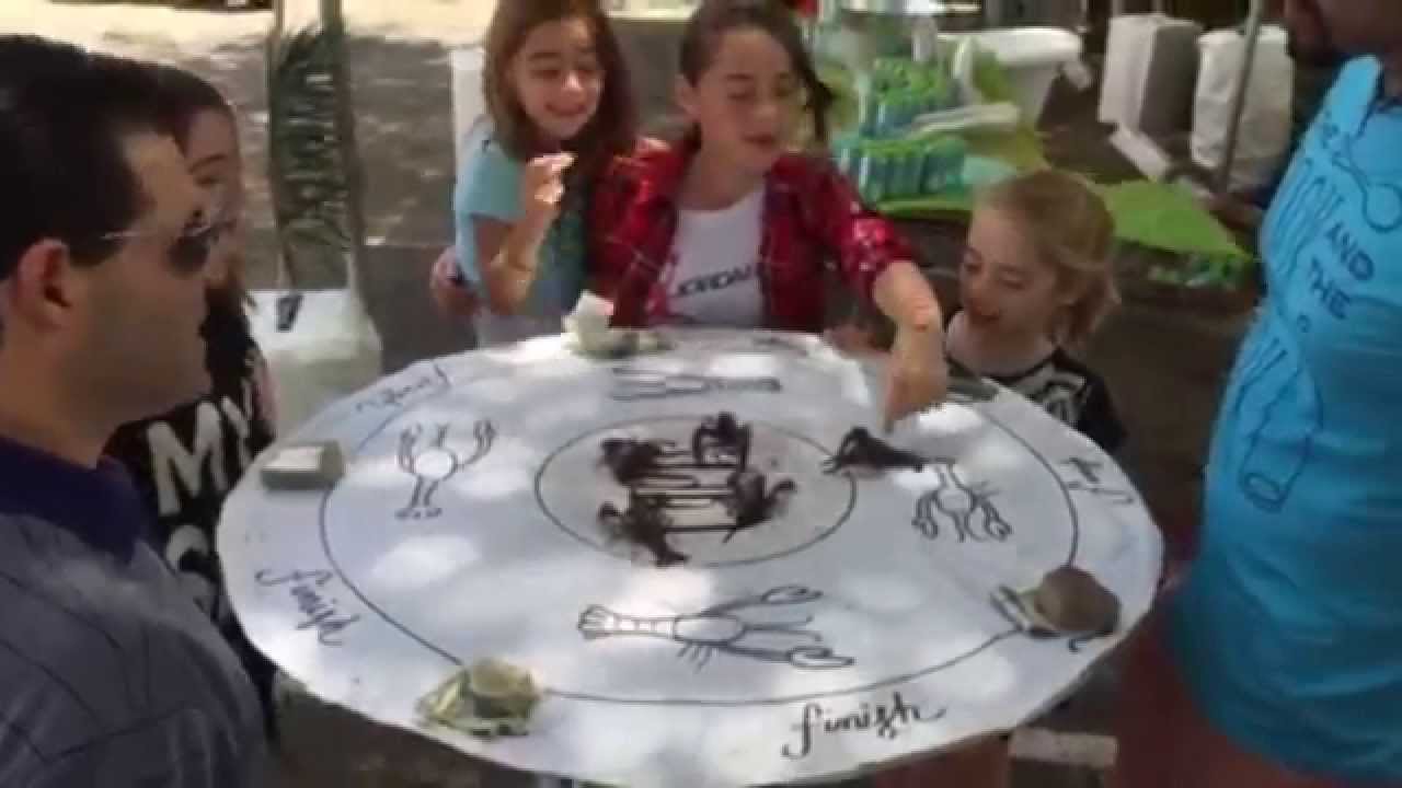 Crawfish Race in Coral Springs - YouTube