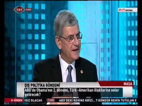 Volkan Bozkır TRT Türk -- Ünsal Ünlü ile Masa 5 Şubat 2013