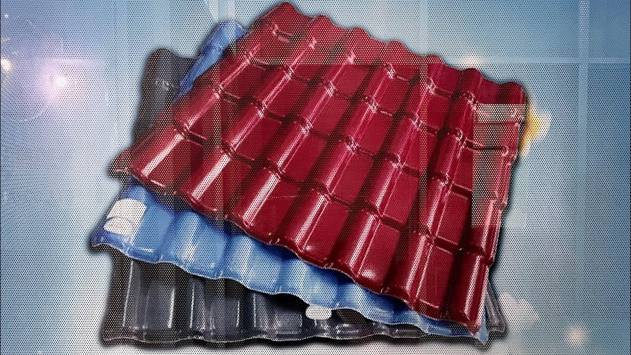 PVC roofing sheet making machine heating oven PVC ridge tile making ...