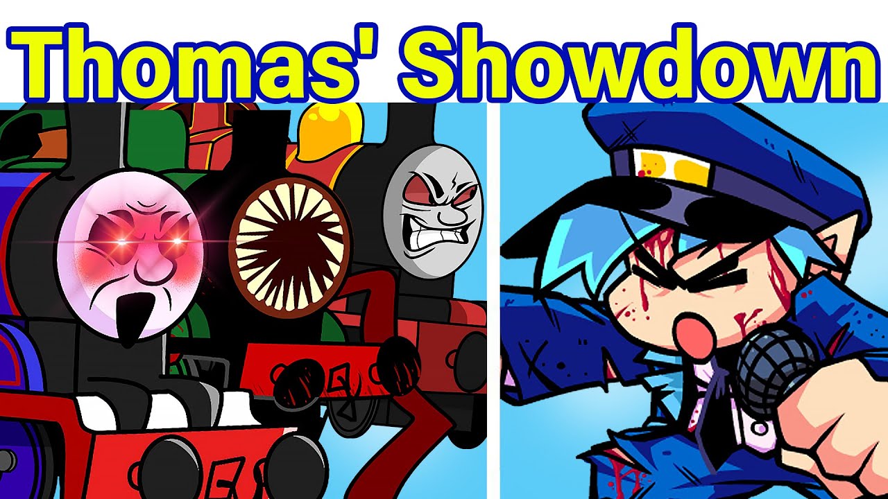 Friday Night Funkin' Vs New Thomas' Railway Showdown (FNF Mod) | Choo ...
