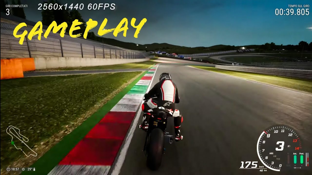 RIDE 4 GAMEPLAY Yamaha YZF-R1M-EM [QHD 60FPS] - YouTube