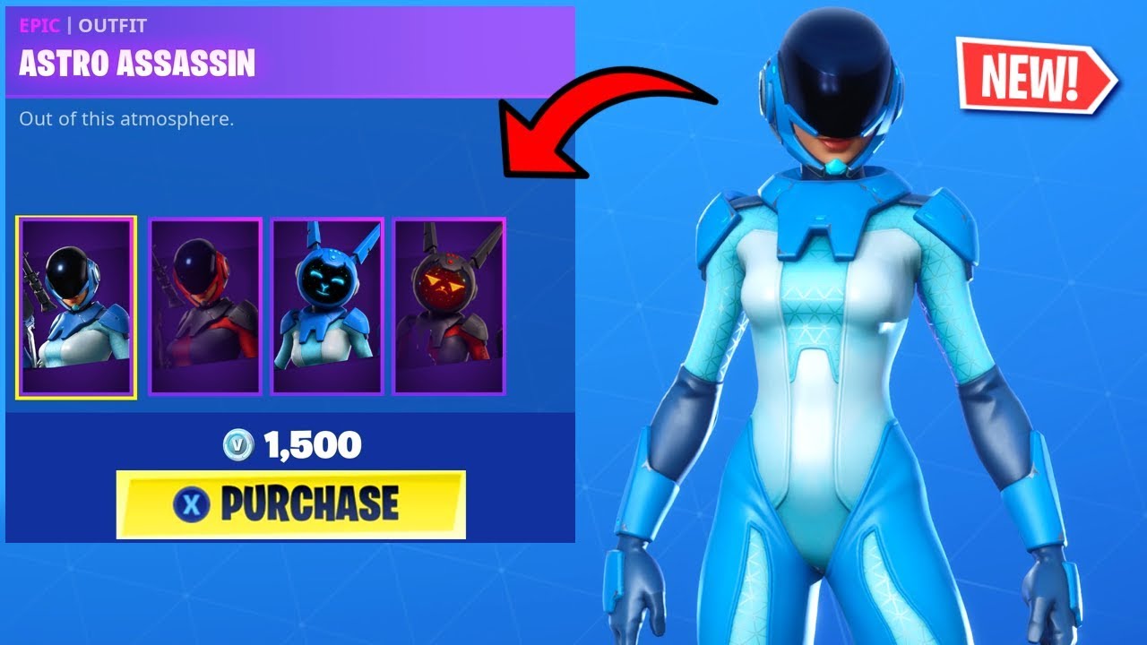 What Happened To All The Extra Styles For The Astro Assassin Skin In ...