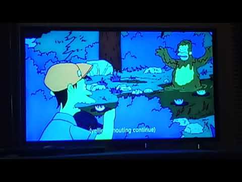 Homer As Bigfoot - YouTube
