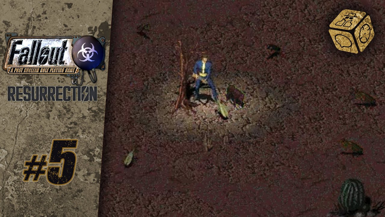 Hunting Mantis with a BB gun - Let's Play Fallout 1.5: Resurrection #5 ...