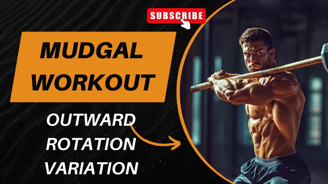 Double handed outward rotation variation | Yoga Mind Mastery - YouTube