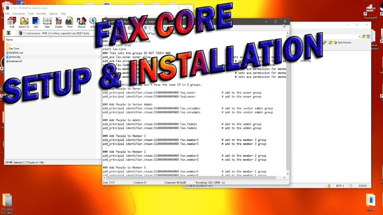 [Tutorial] Installing Fax Core [FiveM] - YouTube