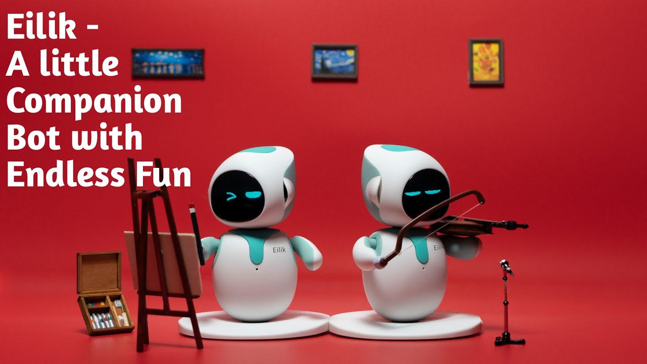 Eilik - A little Companion Bot with Endless Fun - YouTube
