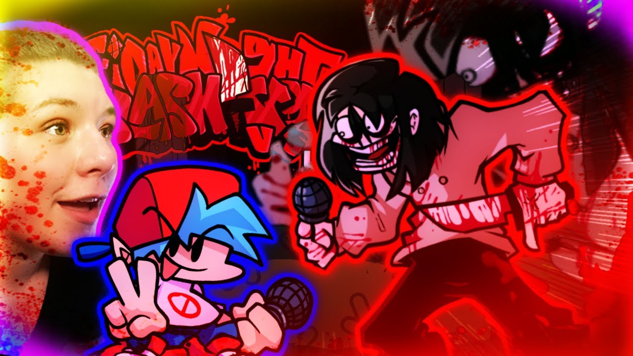 VS JEFF THE KILLER | FNF MOD SHOWCASE & REACTION W/ TESS - YouTube